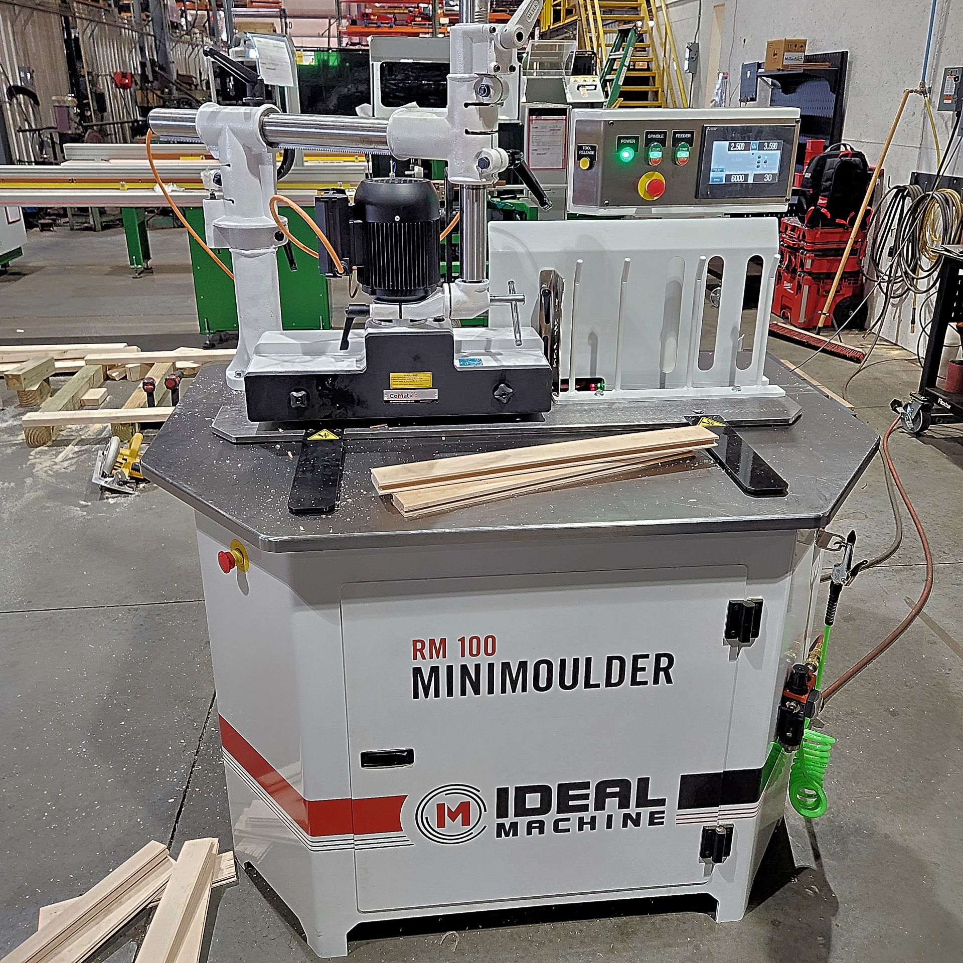 Stile And Rail Moulder Machine | Ideal Machine