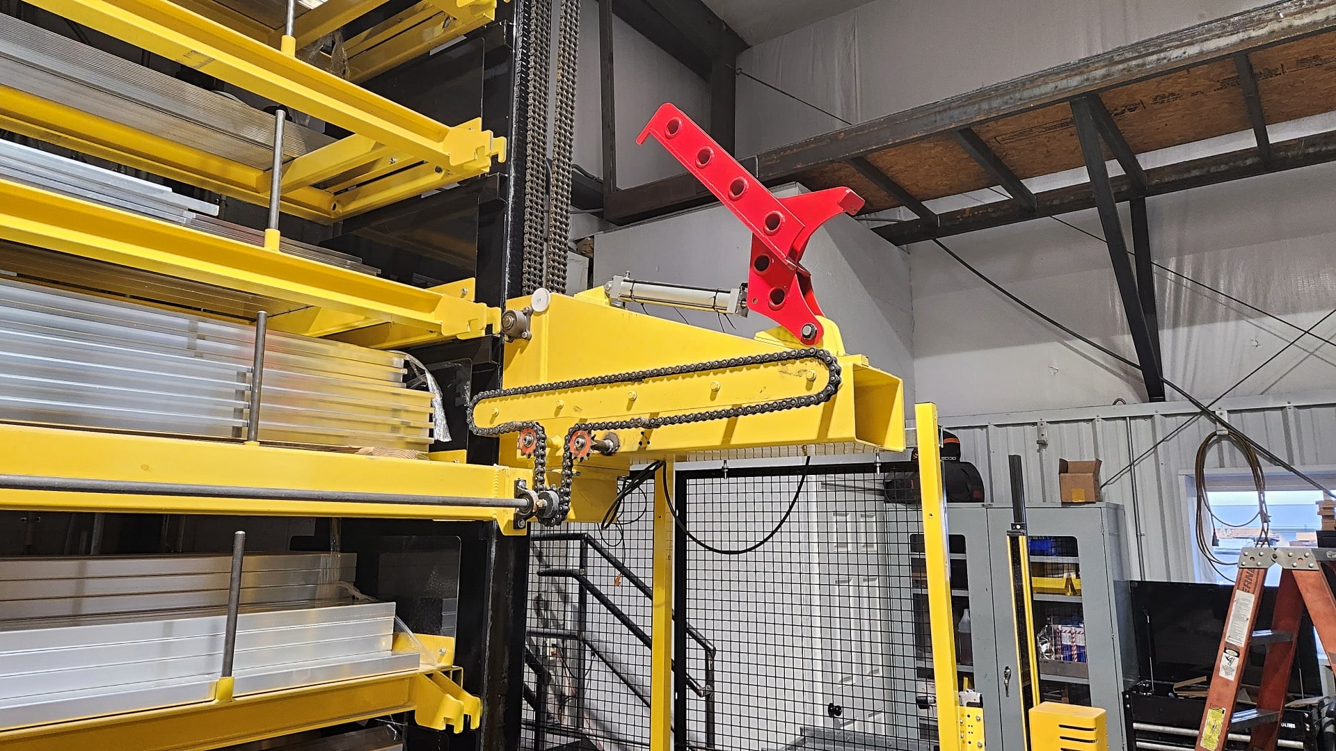 Custom Automated Material Retrieval System | Ideal Machine