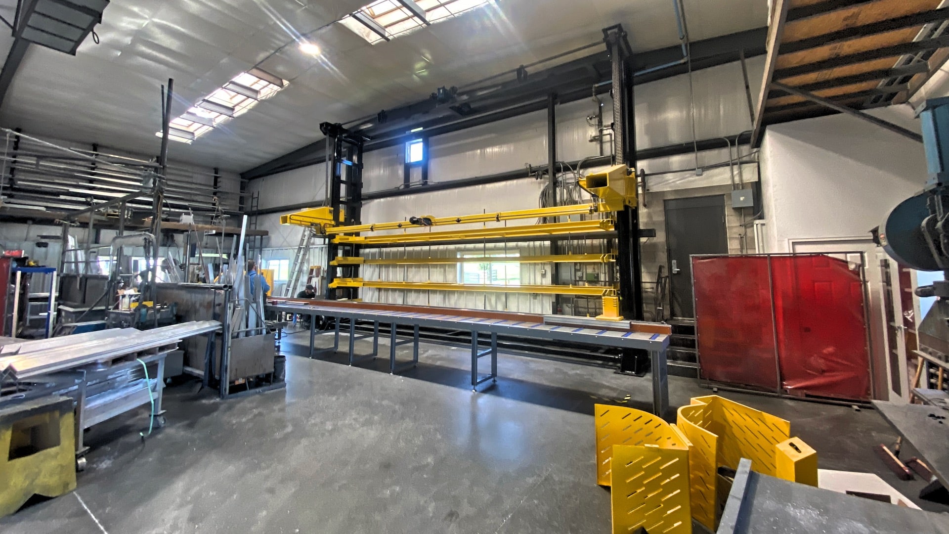 Custom Automated Material Retrieval System | Ideal Machine