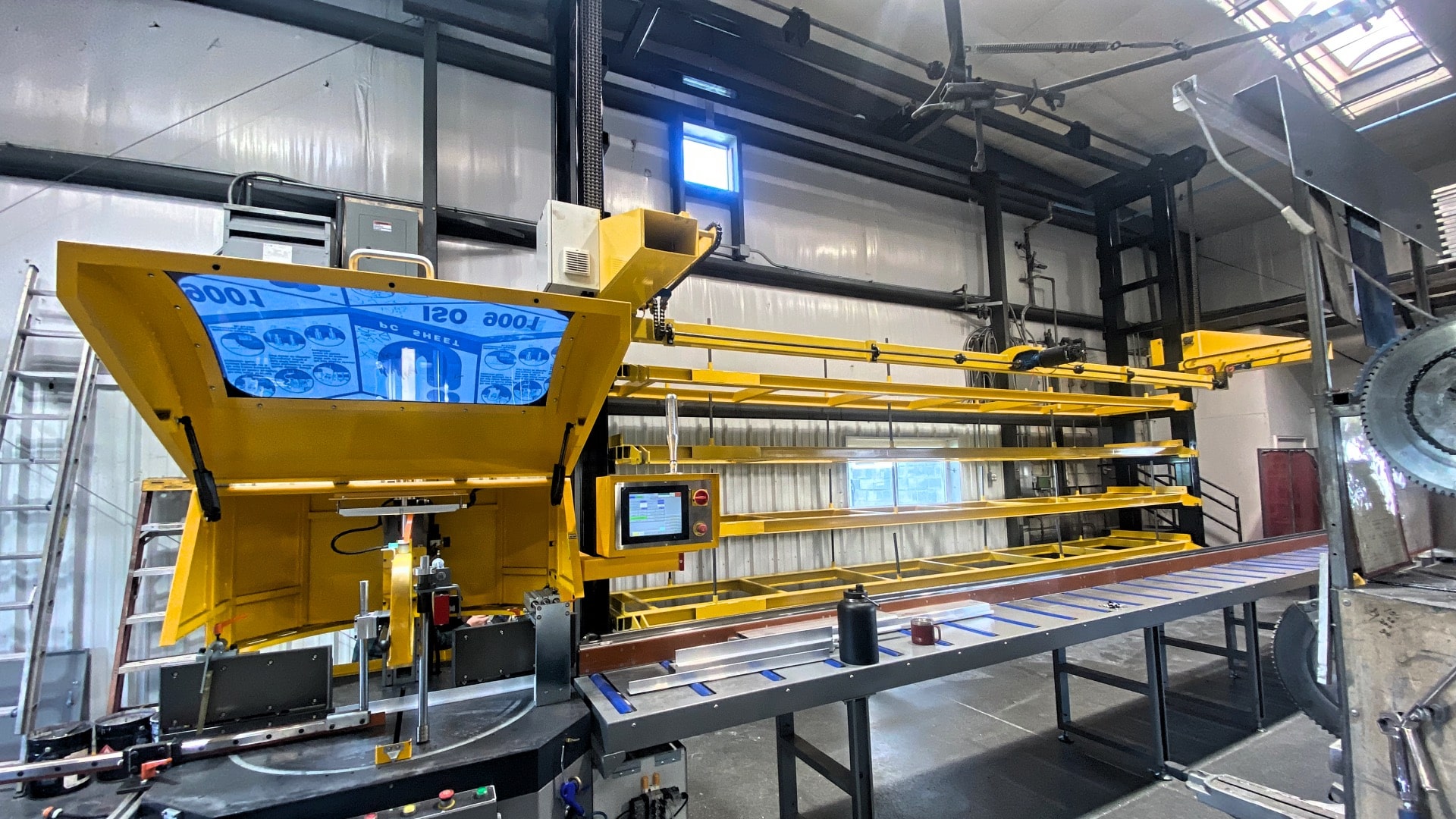 Custom Automated Material Retrieval System | Ideal Machine