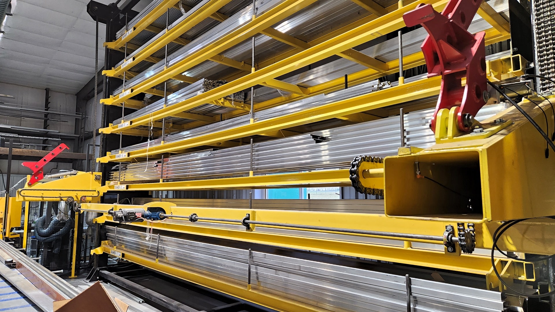 Custom Automated Material Retrieval System | Ideal Machine