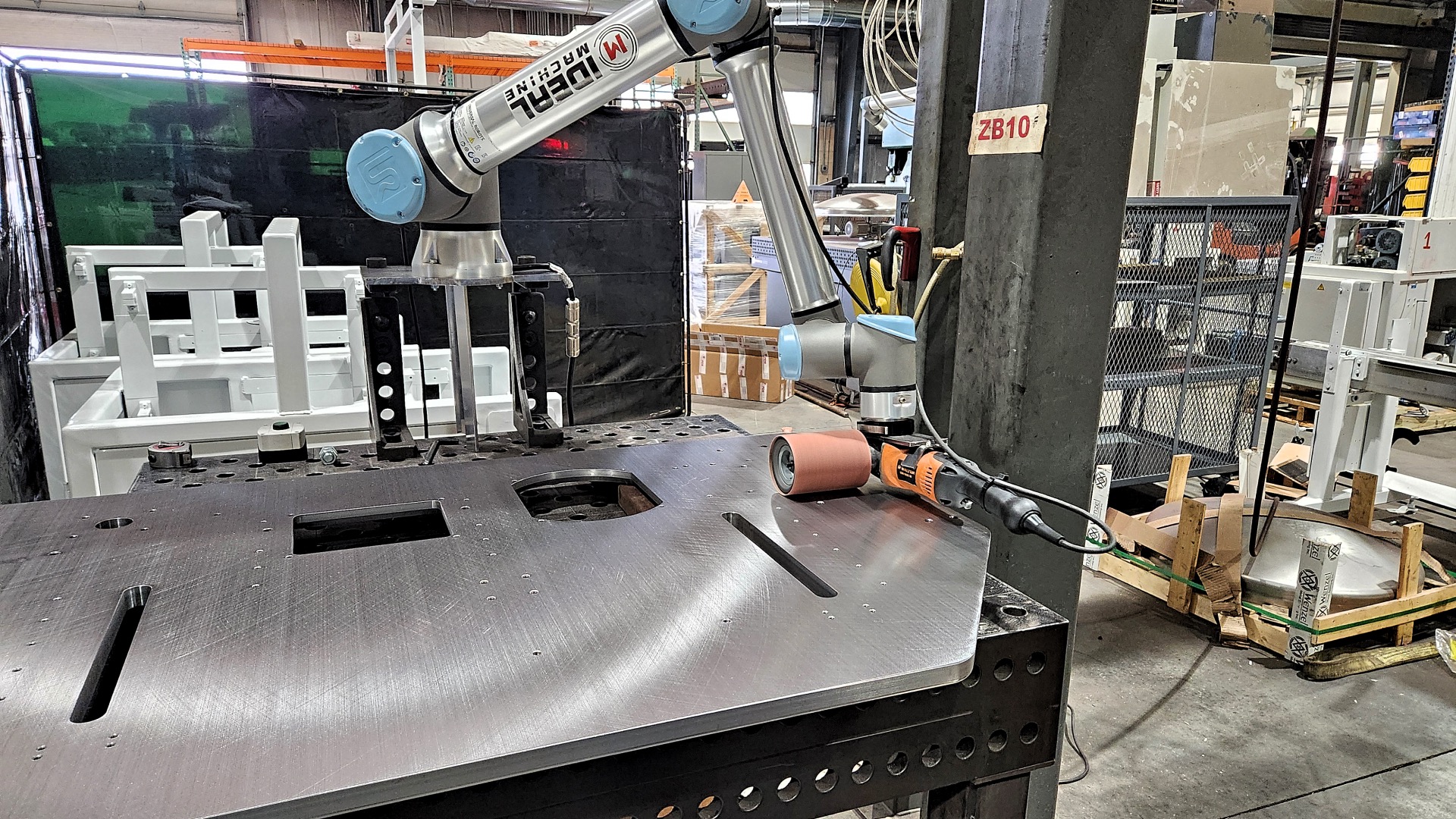 Robot Polishing Cell Automation | Ideal Machine